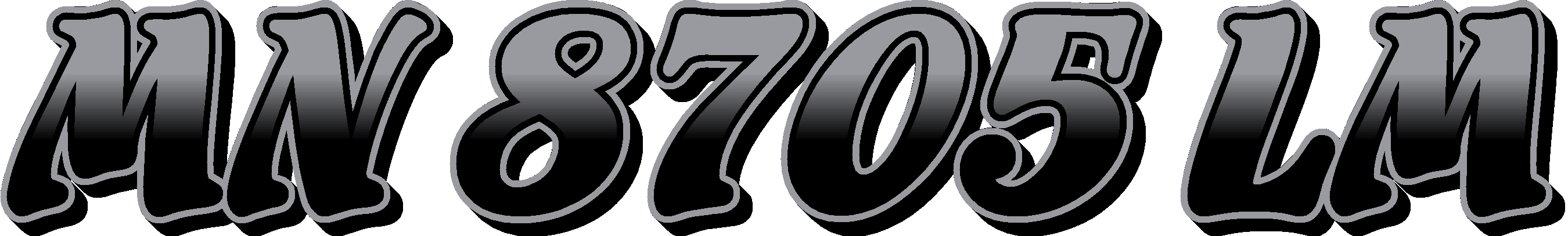 Vinyl boat lettering | Custom registration decals